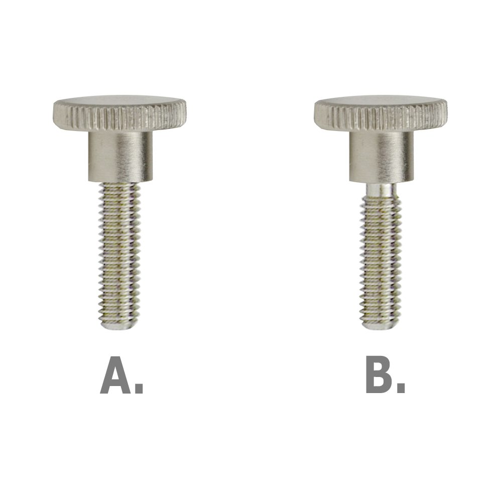 Knurled thumb screws high type - stainless steel - DIN 464 - verpas