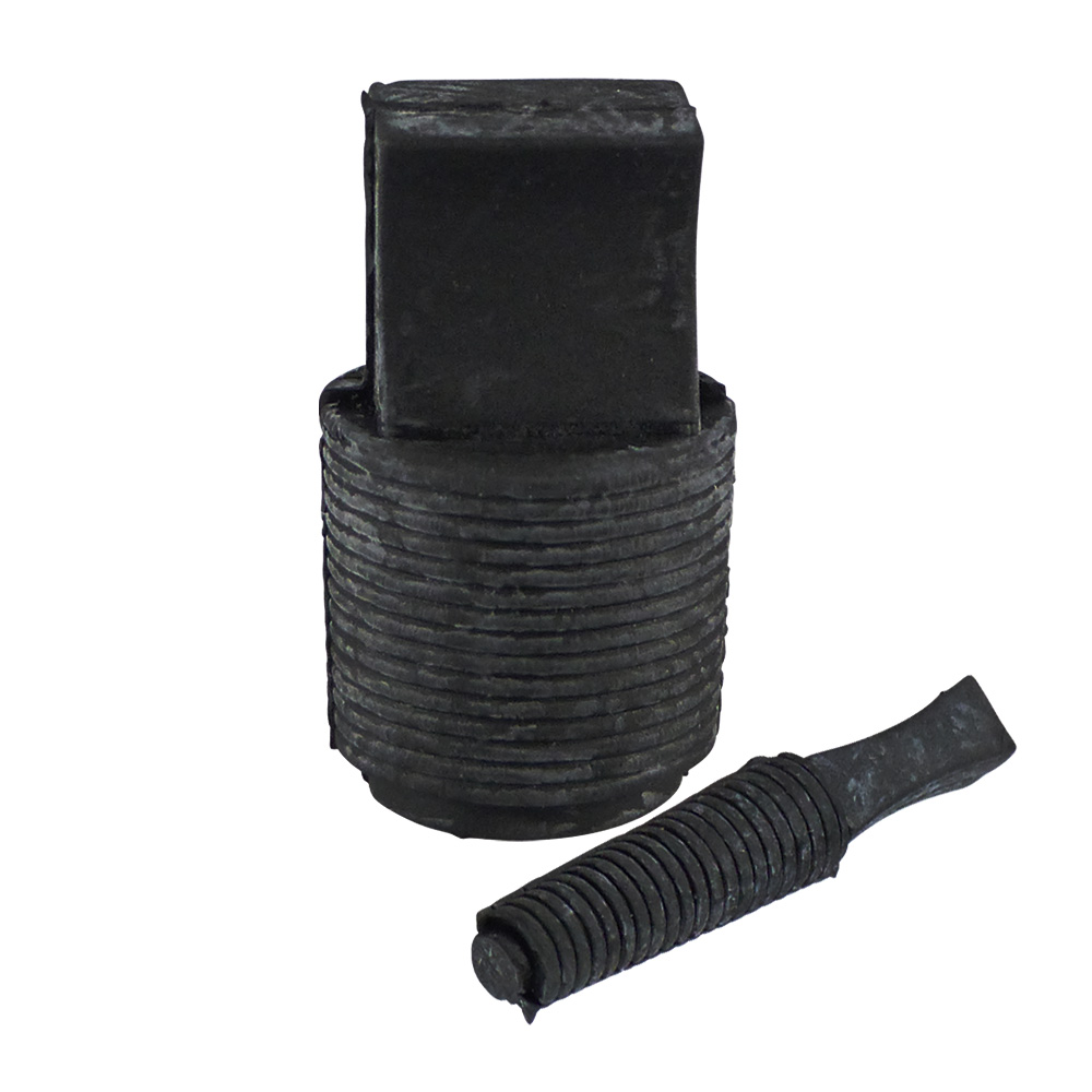 Conical flangeless pull plugs with handle – EPDM - verpas