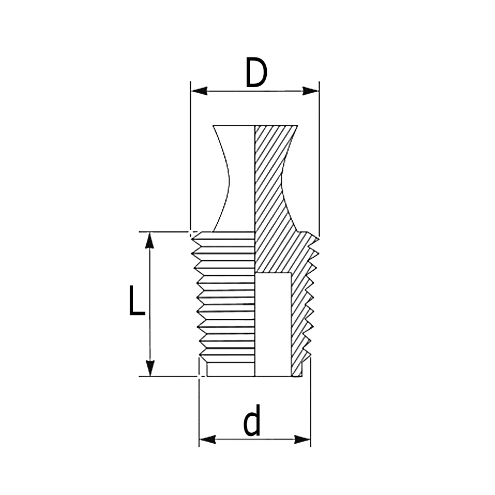Conical flangeless pull plugs with handle – EPDM - verpas