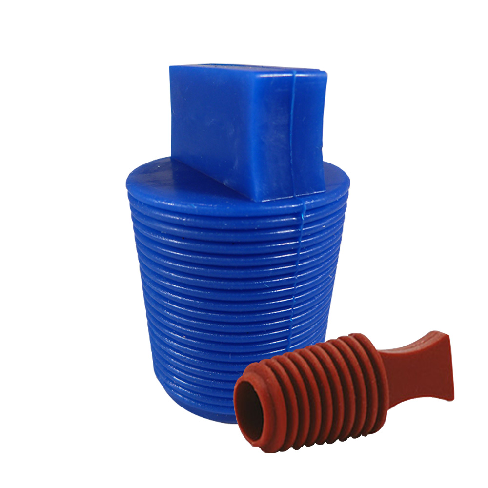 Conical flangeless pull plugs with handle – silicone rubber - verpas