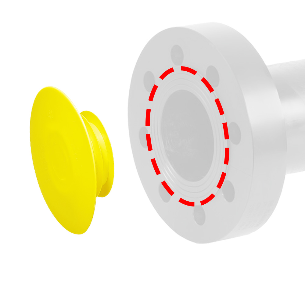 Flange face protectors RF FF - push-in - verpas