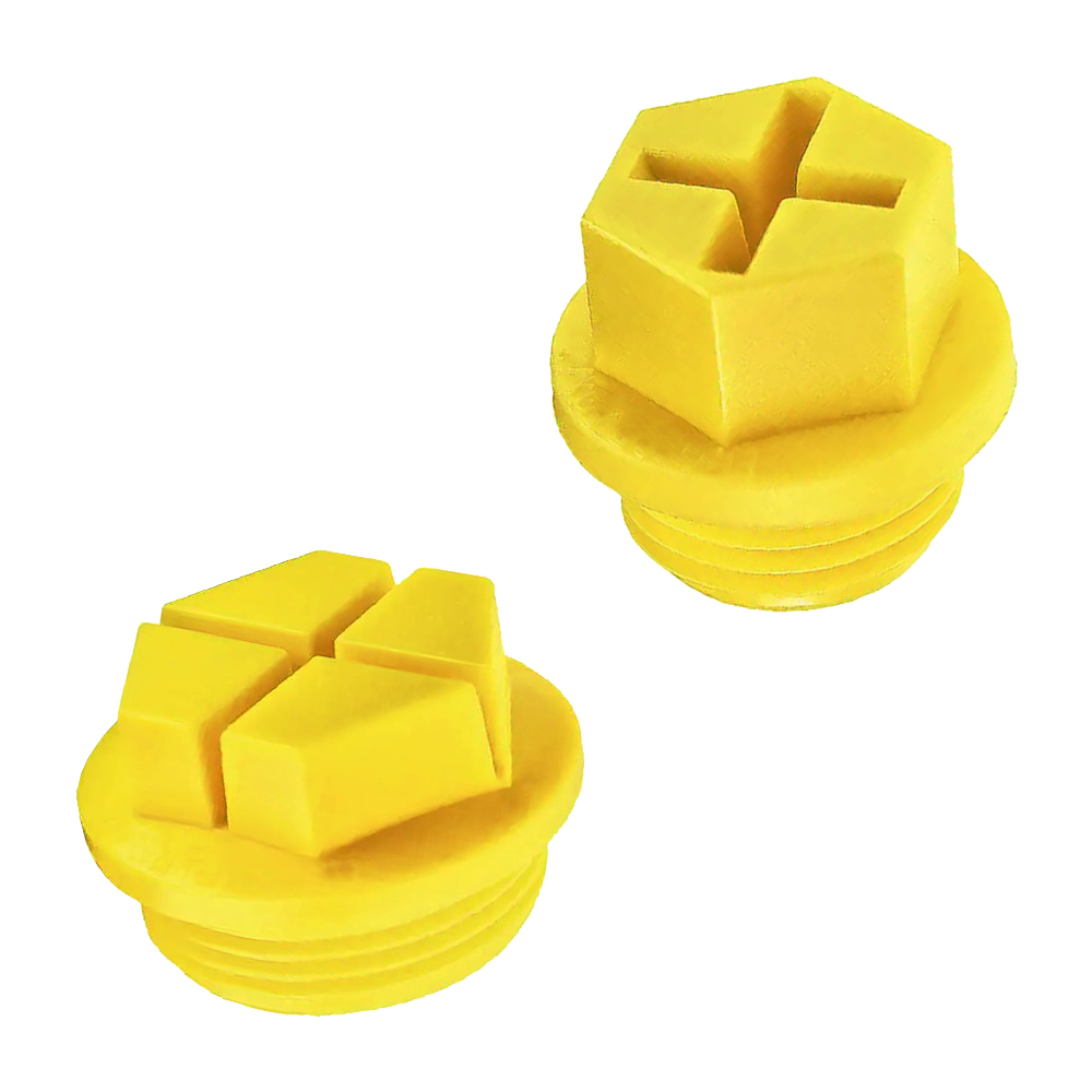 Threaded sealing plugs with rim seal – pressure tight - BSP/UNF/Metric