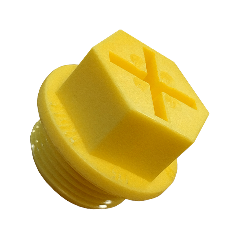 Threaded sealing plugs with rim seal – pressure tight - BSP/UNF/Metric