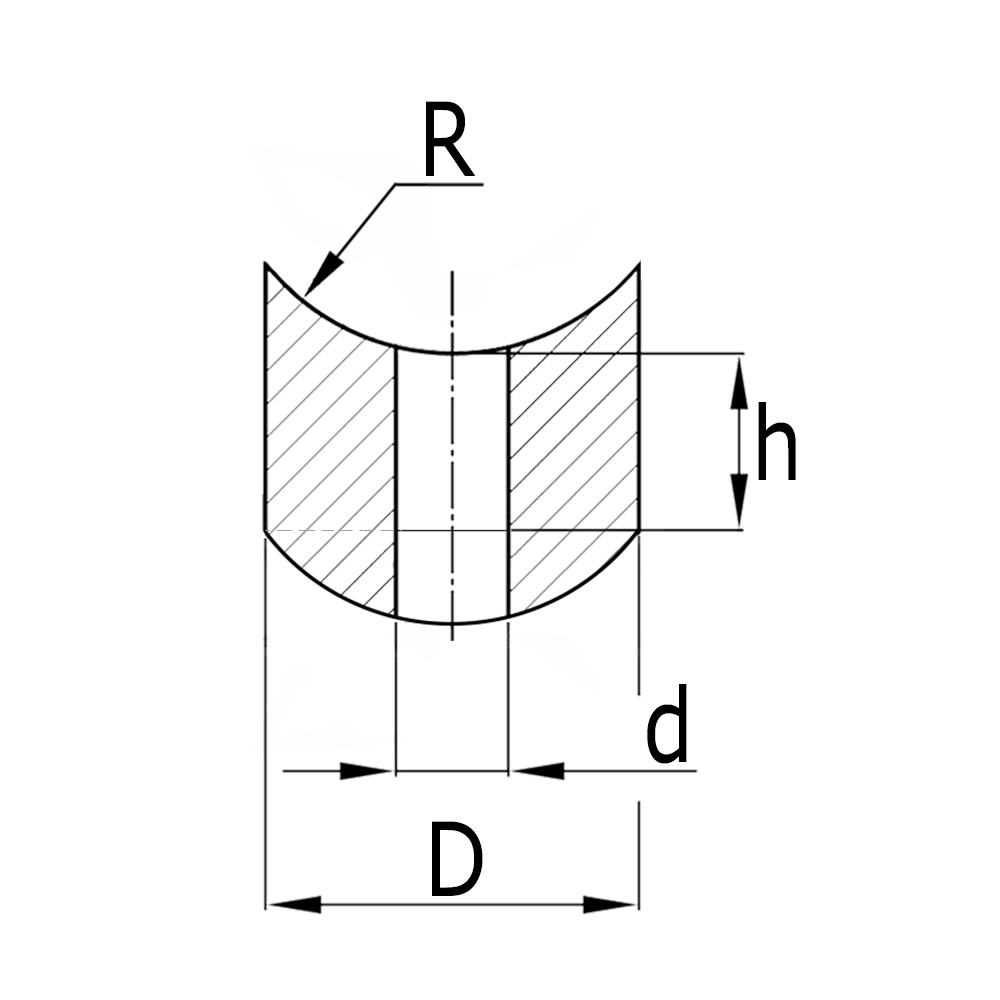 Saddle washer - double-sided, for 90° joints - verpas