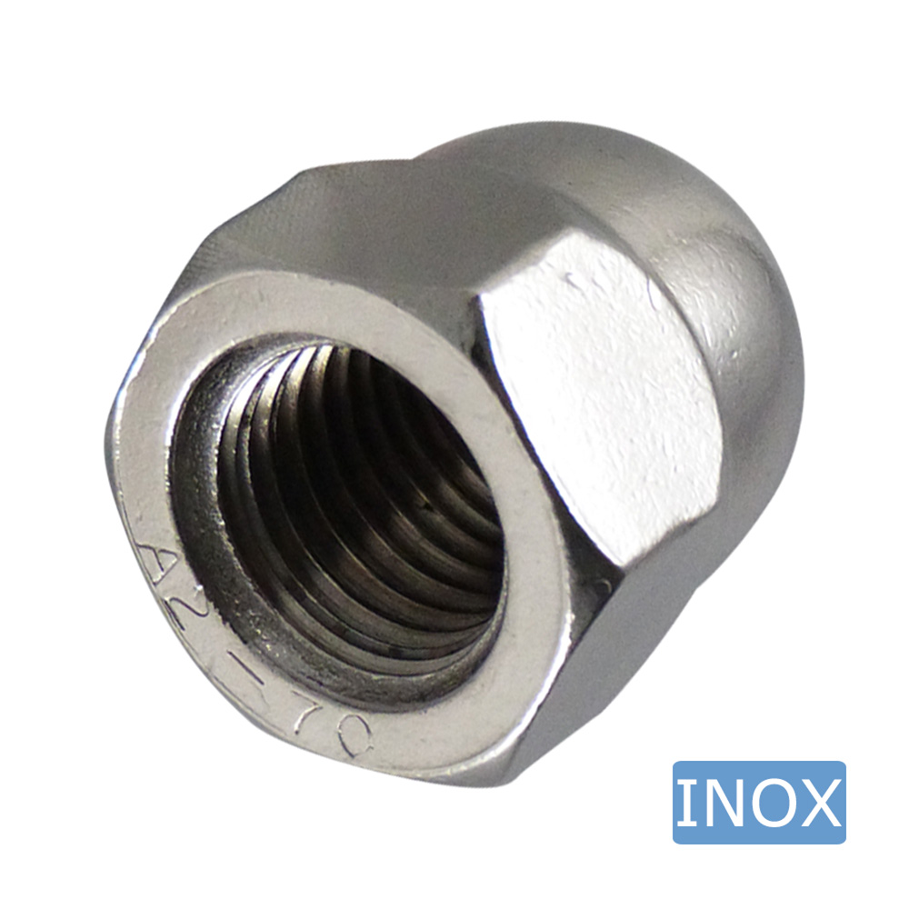 Dome nuts - DIN 1587 – Stainless steel A2 - verpas