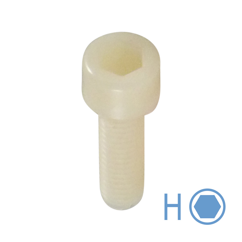 Plastic hexagon socket head cap screws - DIN 912 - verpas
