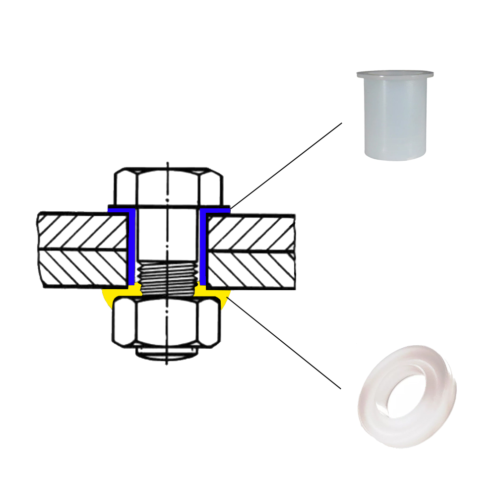 Double locking and sealing washer - verpas