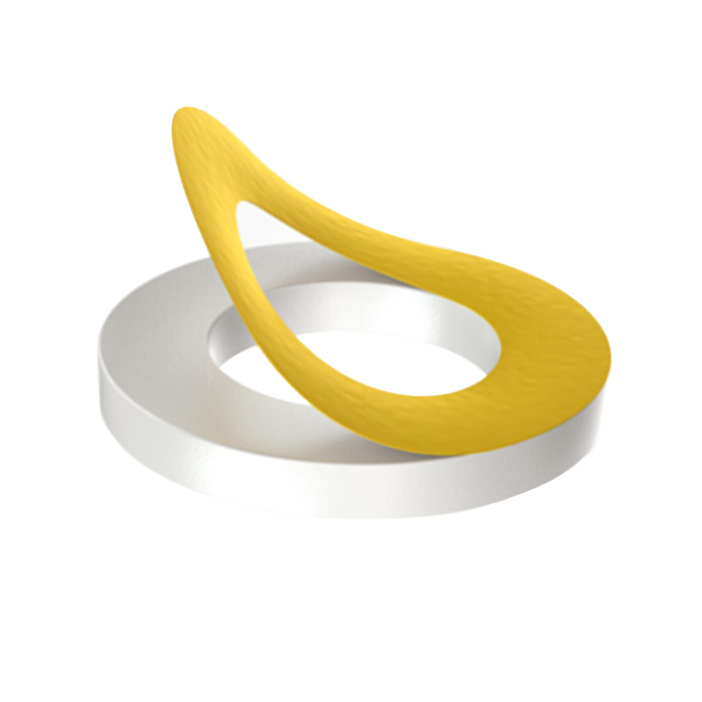 Verpas - Self-adhesive washers PA DIN125 M4 9 X 1 X 4.3 - Natural