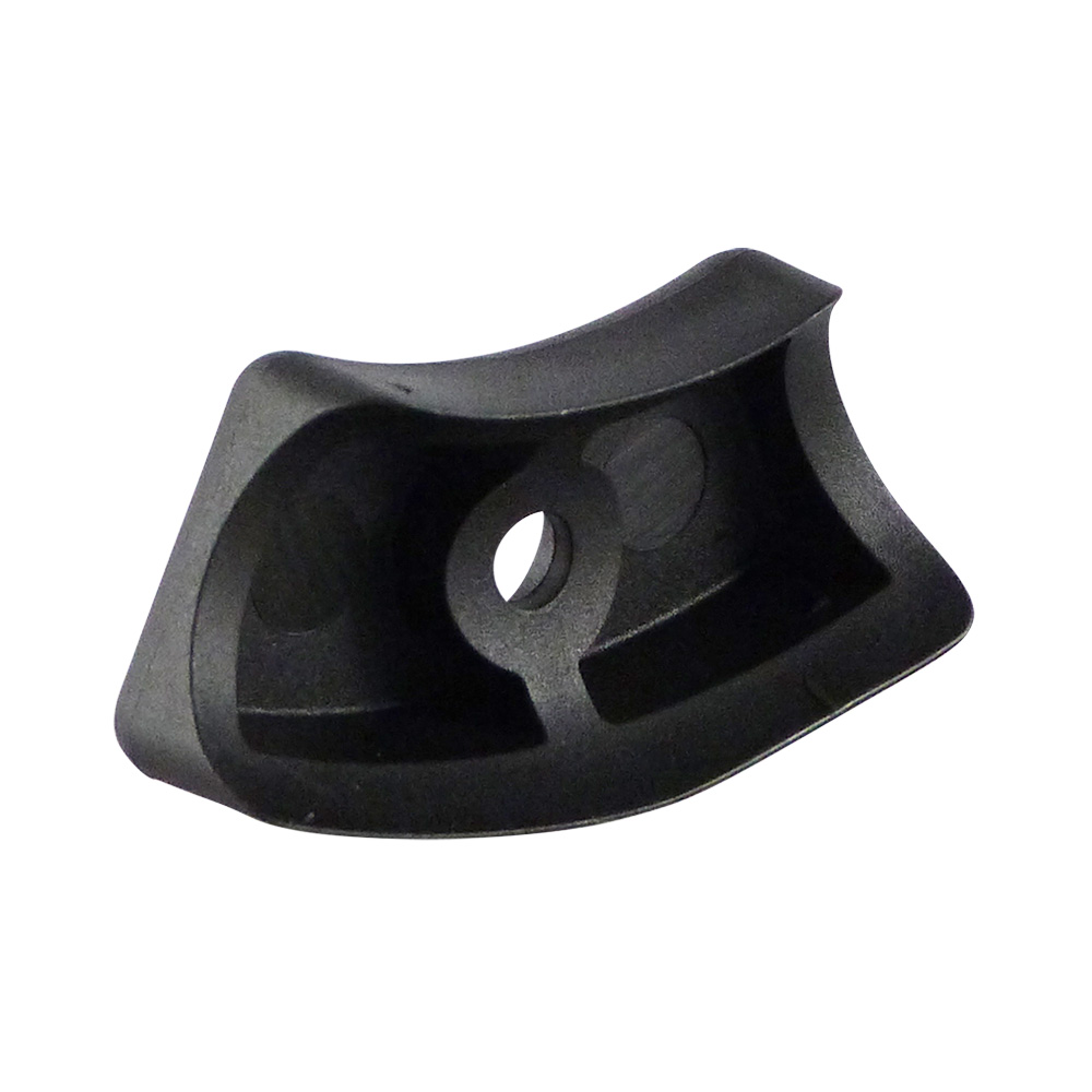 Saddle feet for curved tube with one bore - verpas