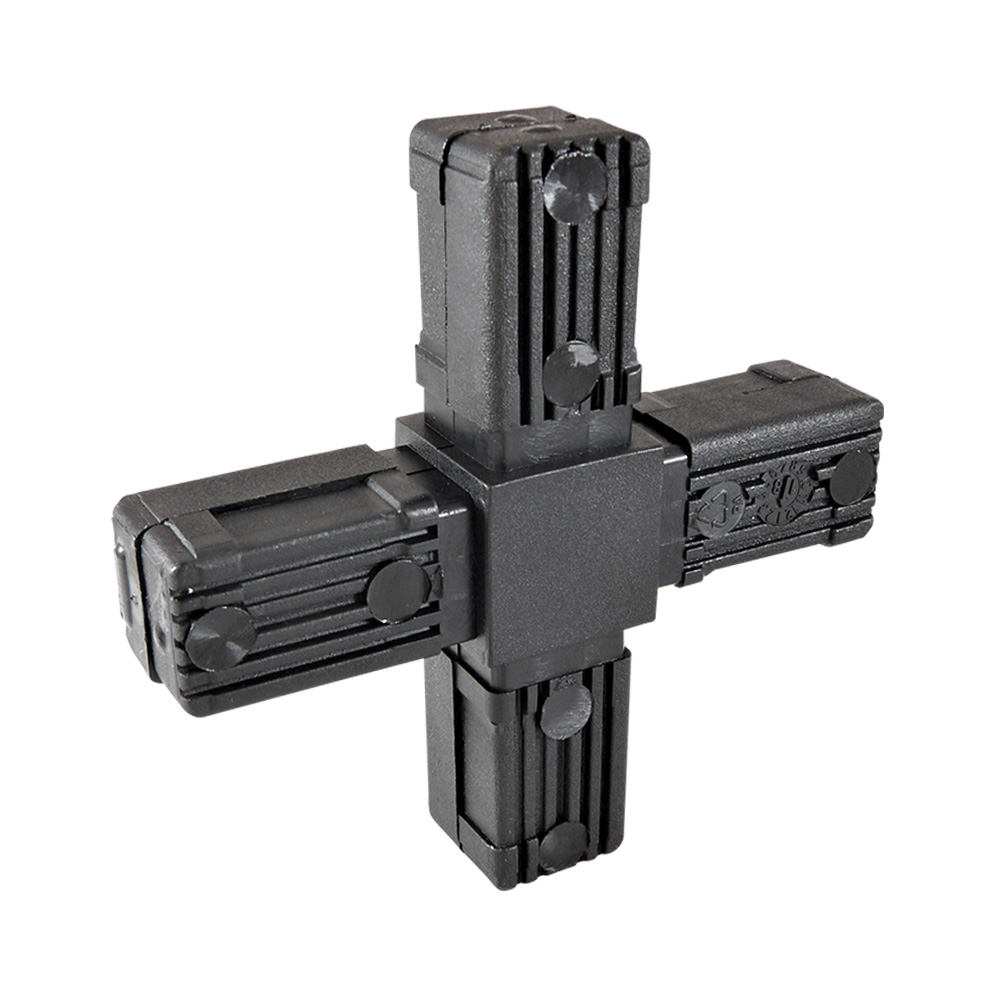 Tube connectors two-piece design 2D4 - crosspiece - verpas