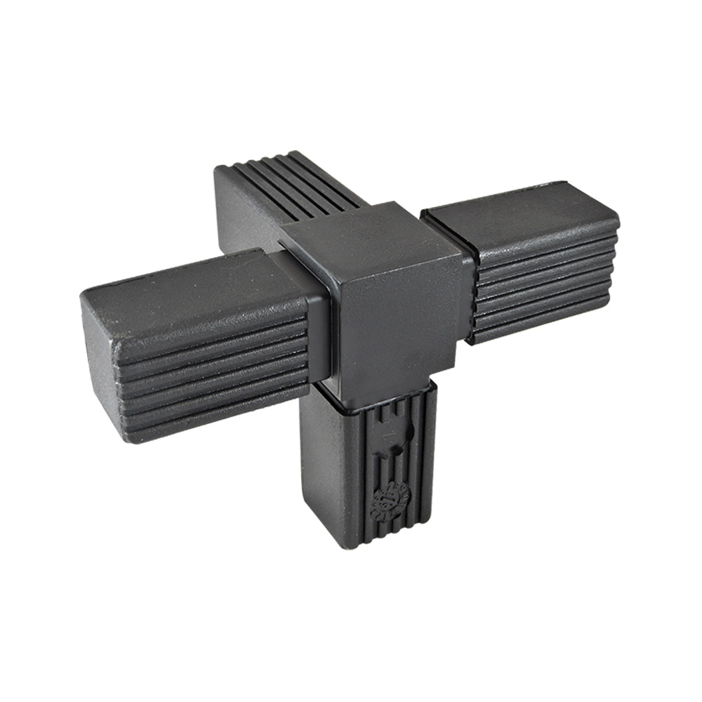 Tube connectors two-piece design 3D4 - multi-dimensional Tee - verpas