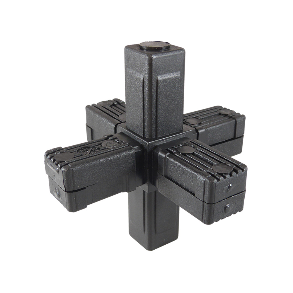 Tube connectors two-piece design 3D6 - star connector - verpas