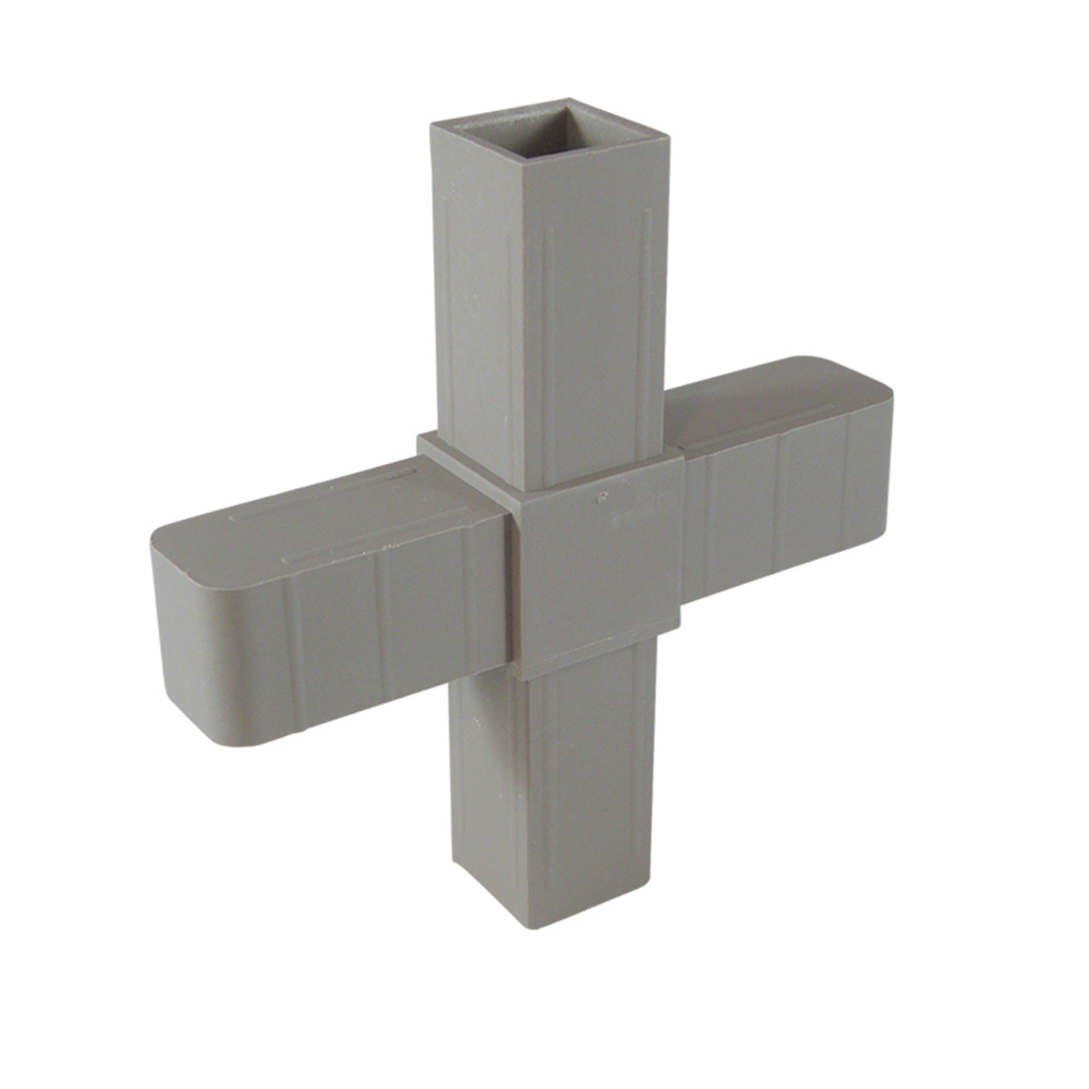 Tube connectors single-piece design 2D4 - crosspiece - Verpas B.V.