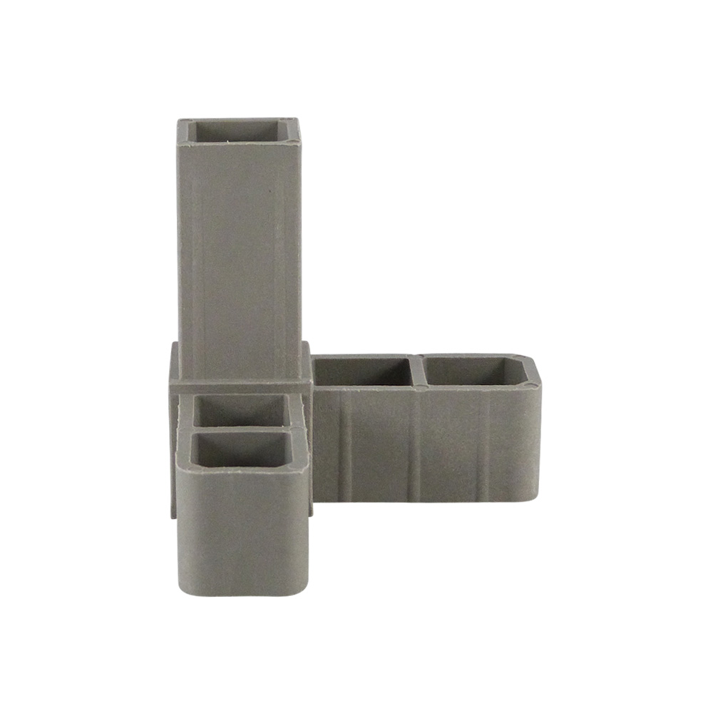 Tube connectors single-piece design 3D3 – three-leg corner connector