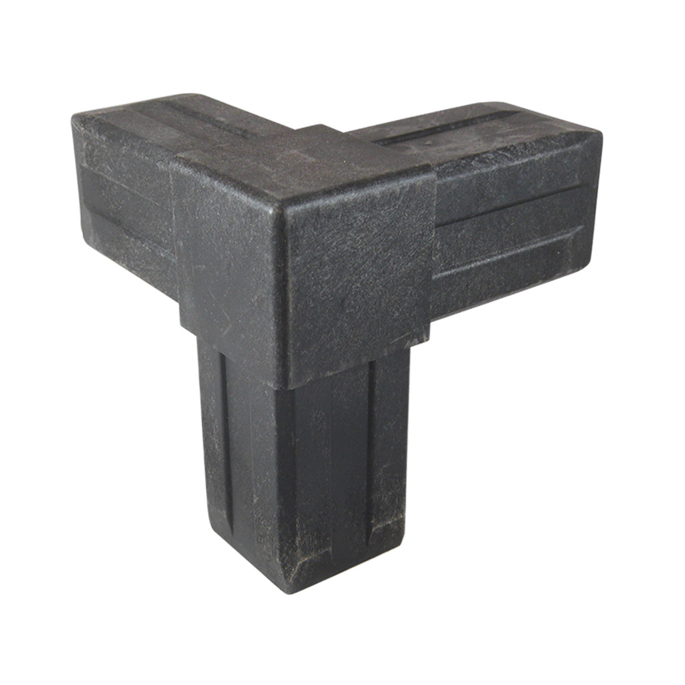 Tube connectors single-piece design 3D3 – three-leg corner connector