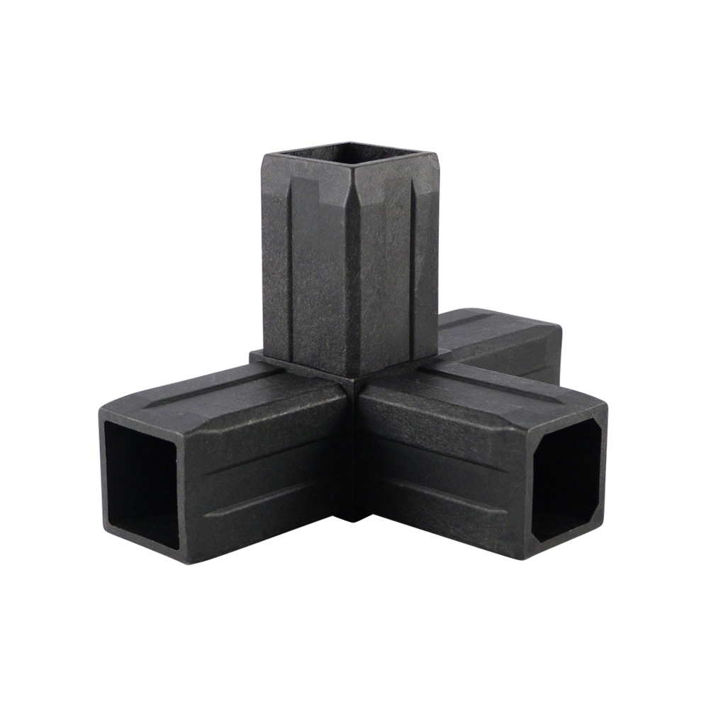 Tube connectors single-piece design 3D4 - multi-dimensional Tee - verpa