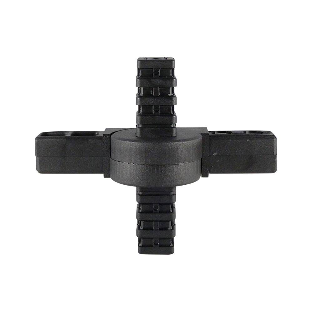 Tube connectors 3D4 - hinged - verpas