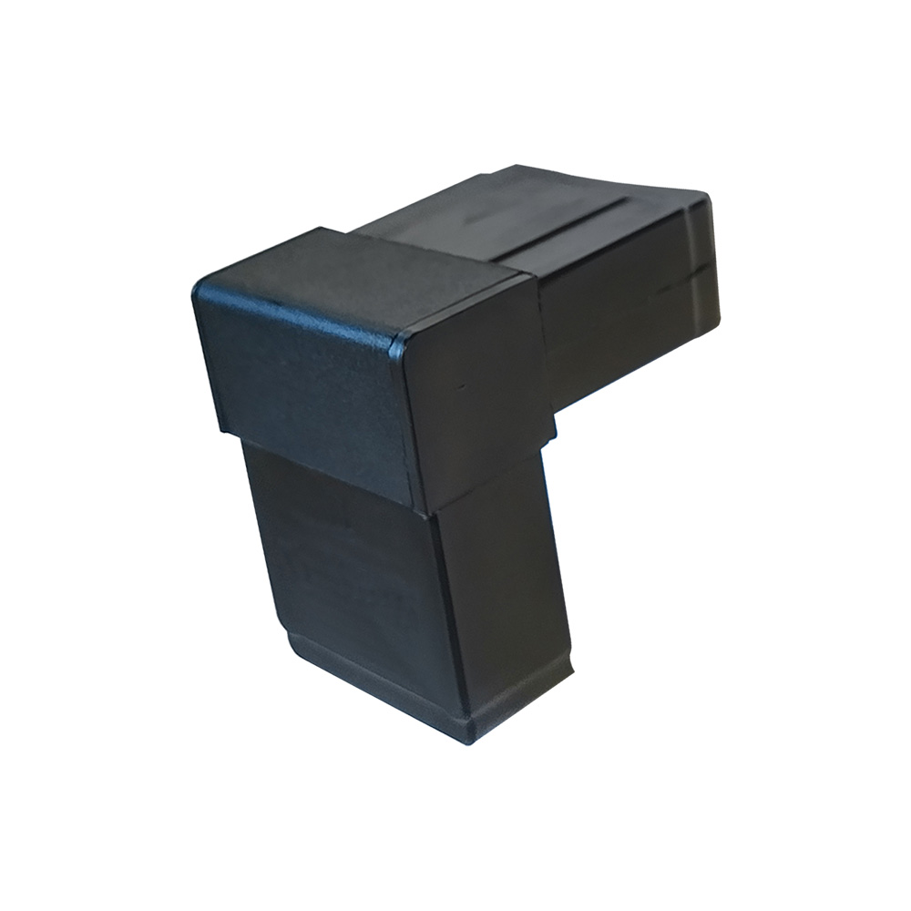 Tube connectors two-piece design 2D2 - corner connector - Verpas B.V.