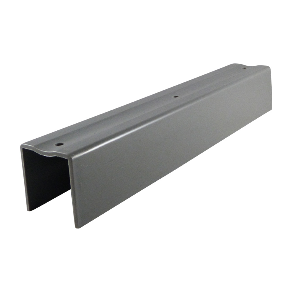 Gravel board to post U-bracket - verpas