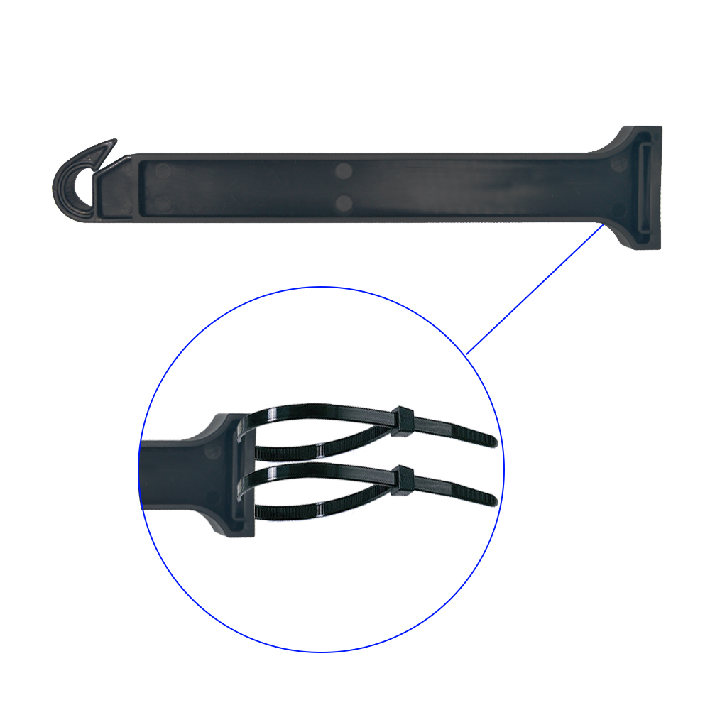 Offset insulator – wire/rope – cable tie attachment - verpas