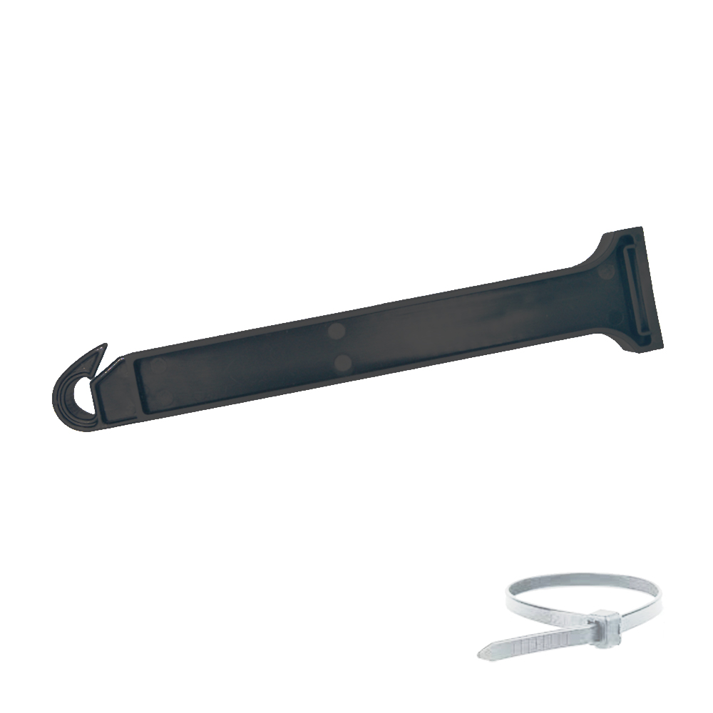 Offset insulator – wire/rope – cable tie attachment - verpas