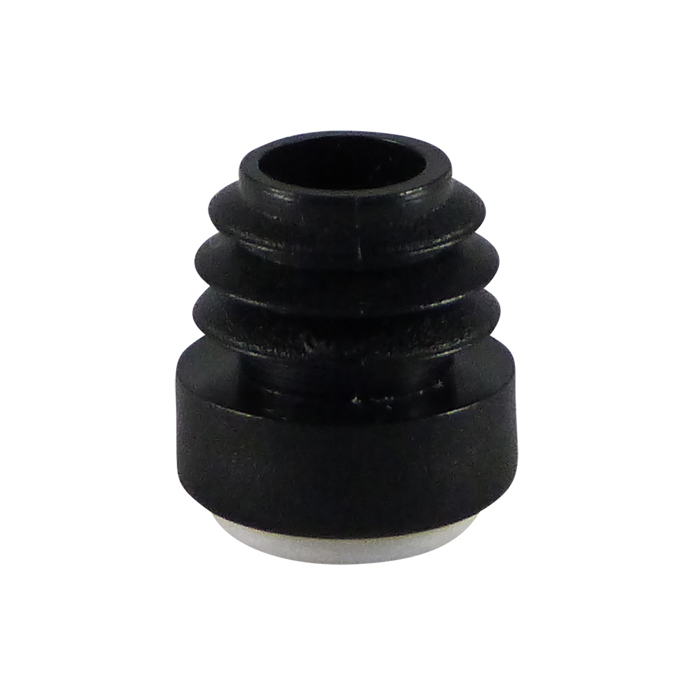 End cap inserts with PTFE (Teflon) pad for round tube - verpas