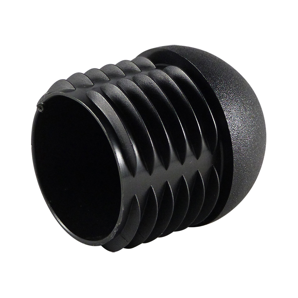 End cap inserts with ball (domed) head for round tube - verpas