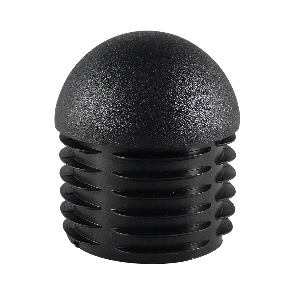 End cap inserts with ball (domed) head for round tube - verpas