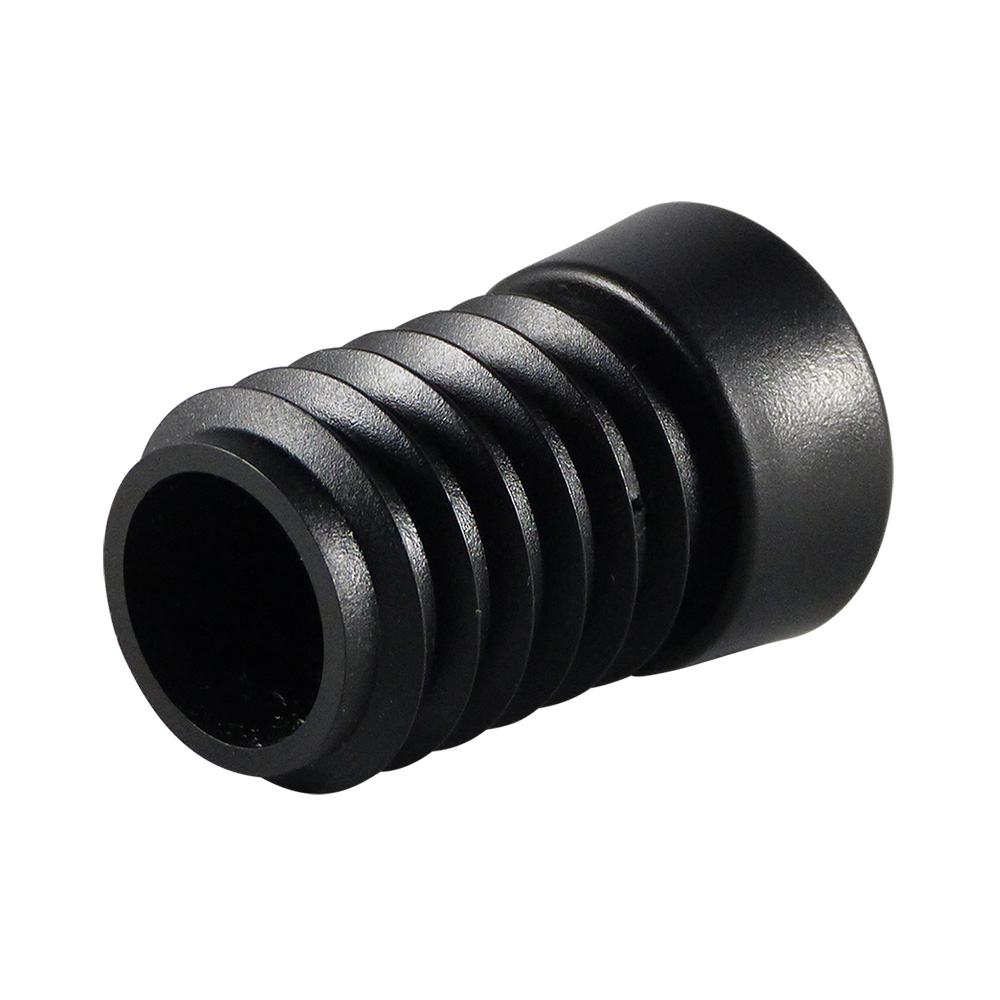 End cap inserts with extended tapered head for round tube - verpas