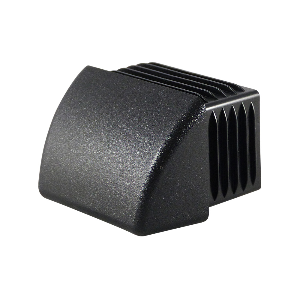 Finishing angled inserts - toe-shaped - for rectangular tubes - verpas