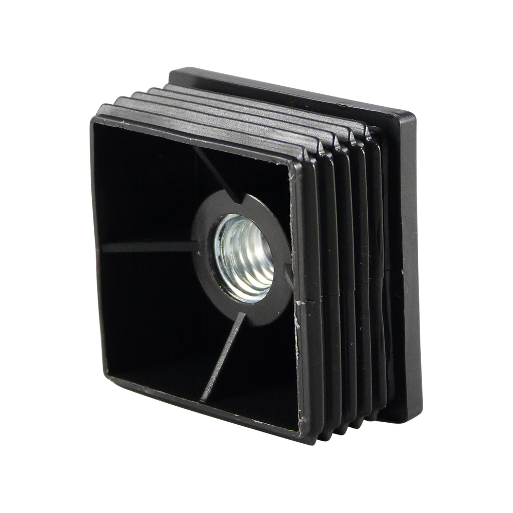 Tube inserts with integrated captive nut – square tube - verpas