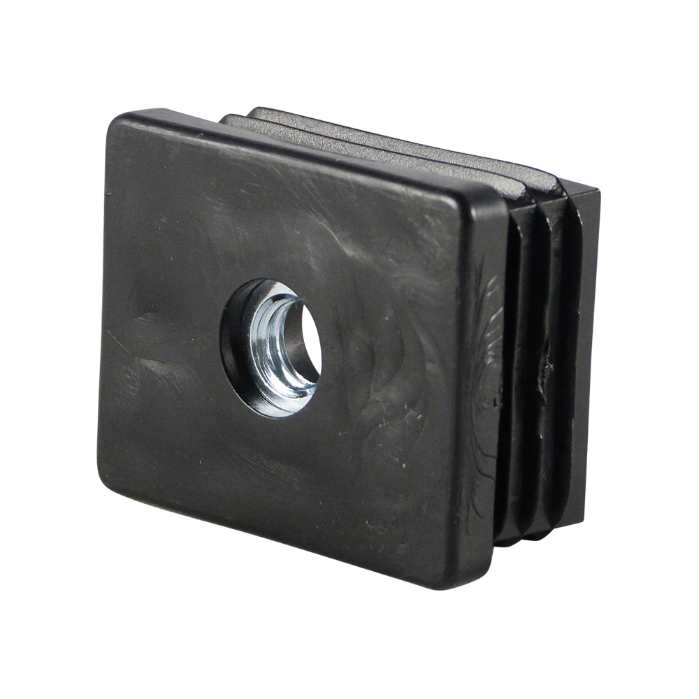 Tube inserts with integrated captive nut – rectangular tube - verpas