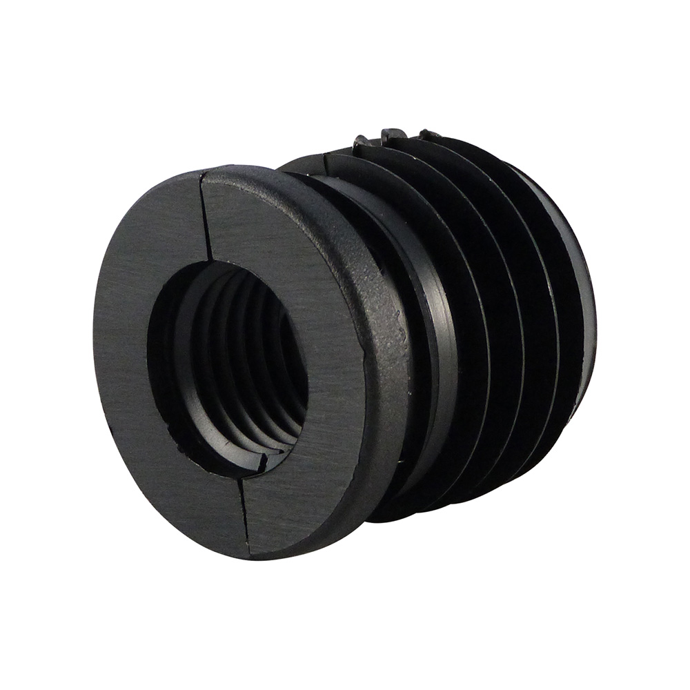 Tube inserts (2-part) with plastic thread – round tube - Verpas B.V.