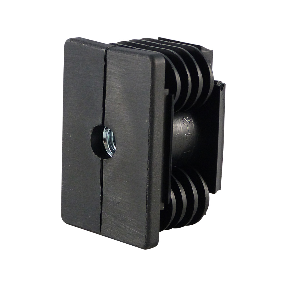 Split-body tube inserts (2-part) with separate nut - rectangular - verp