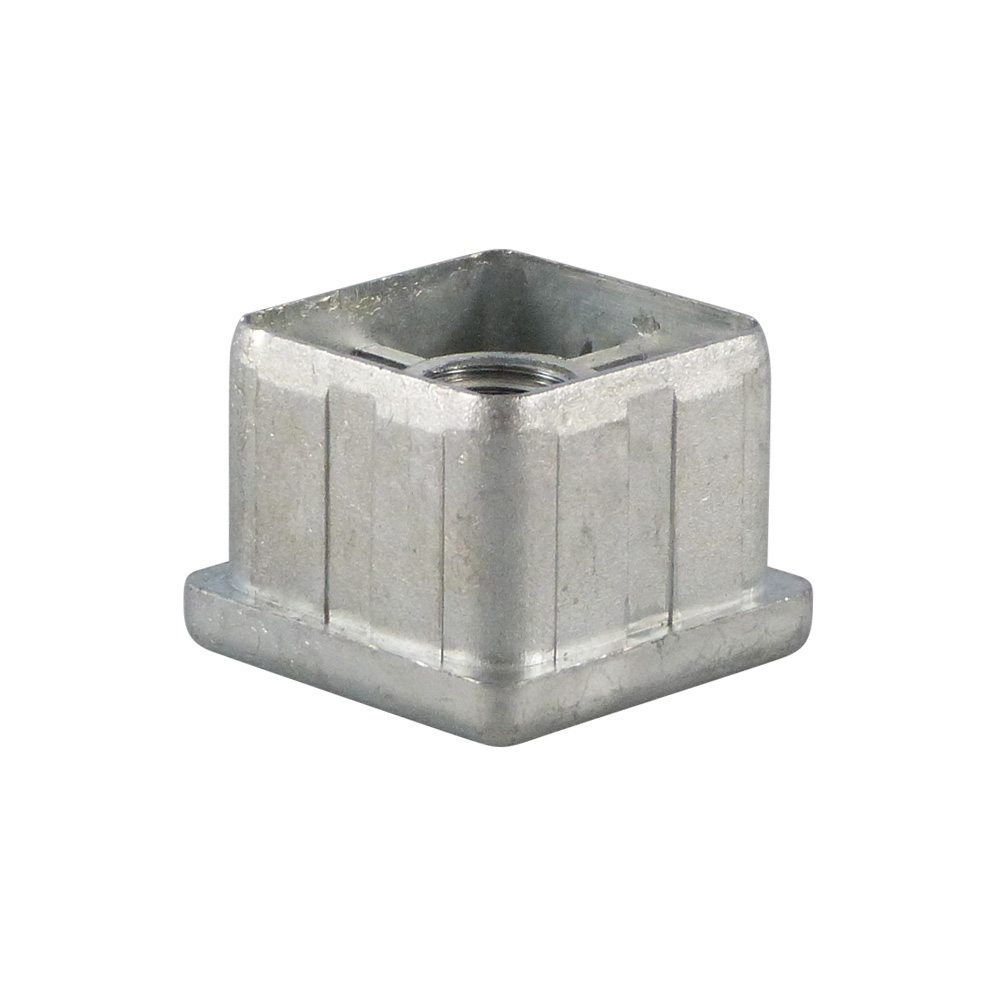Die-cast zinc tube inserts – square - verpas
