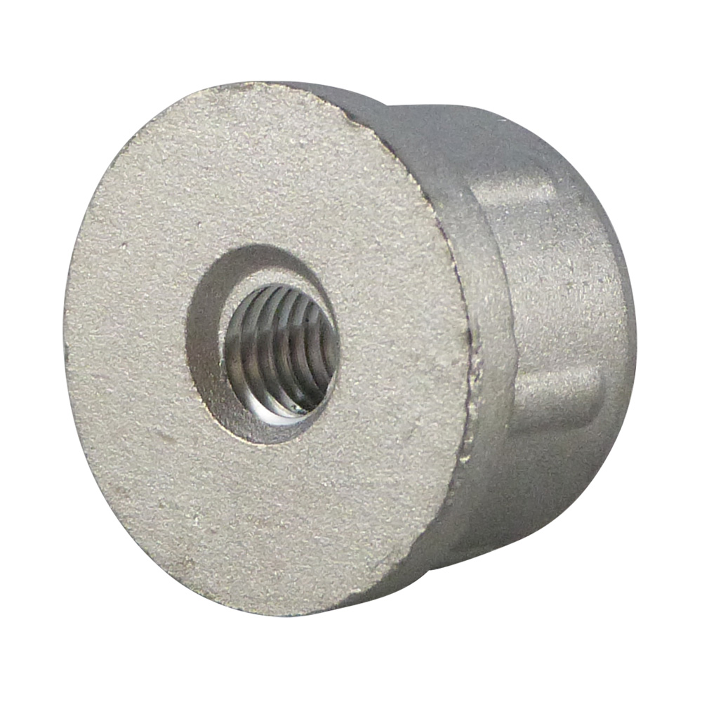 Die-cast zinc tube inserts – round - verpas