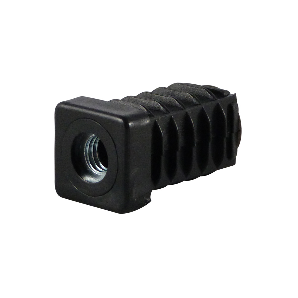 Tube inserts with integrated captive nut – square tube - verpas