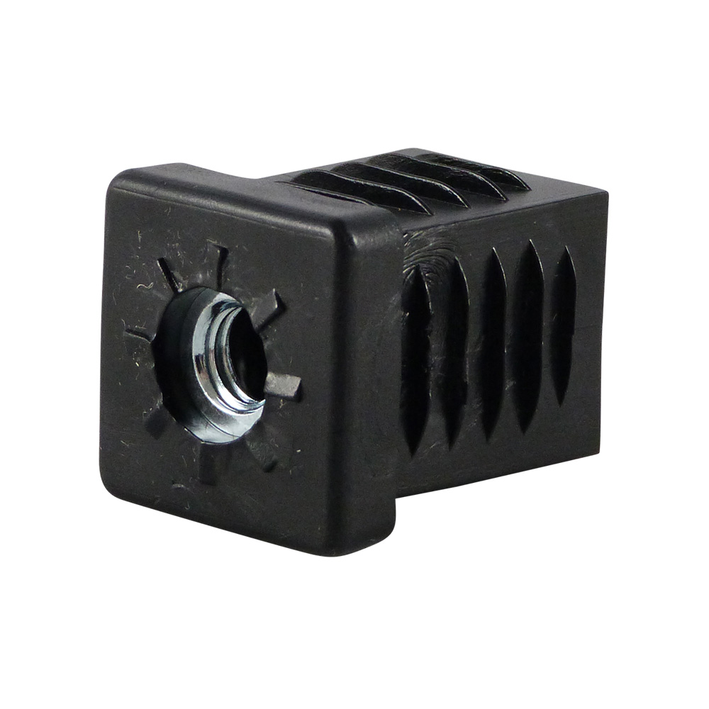 Tube inserts with integrated captive nut – square tube - verpas