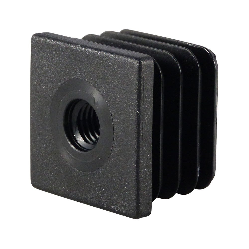 Tube inserts with plastic thread ore bore– square tube - verpas
