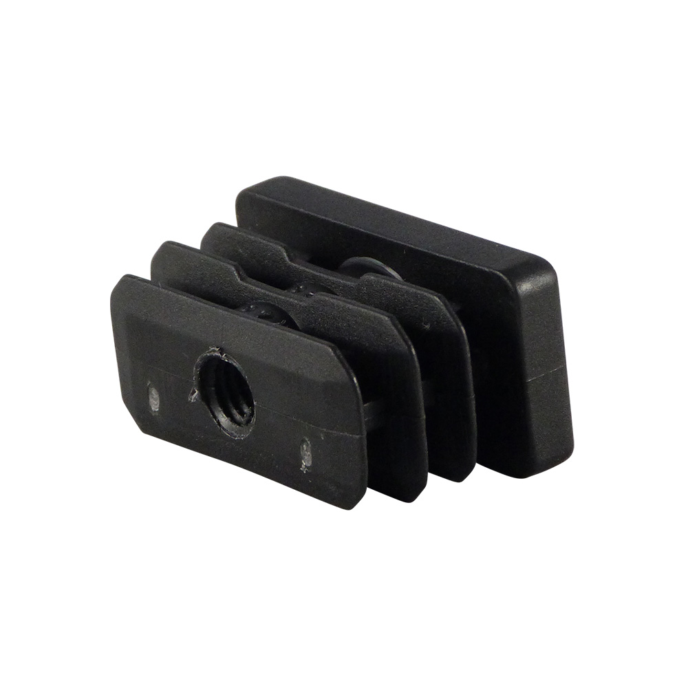 Tube inserts with plastic thread – rectangular tube - verpas