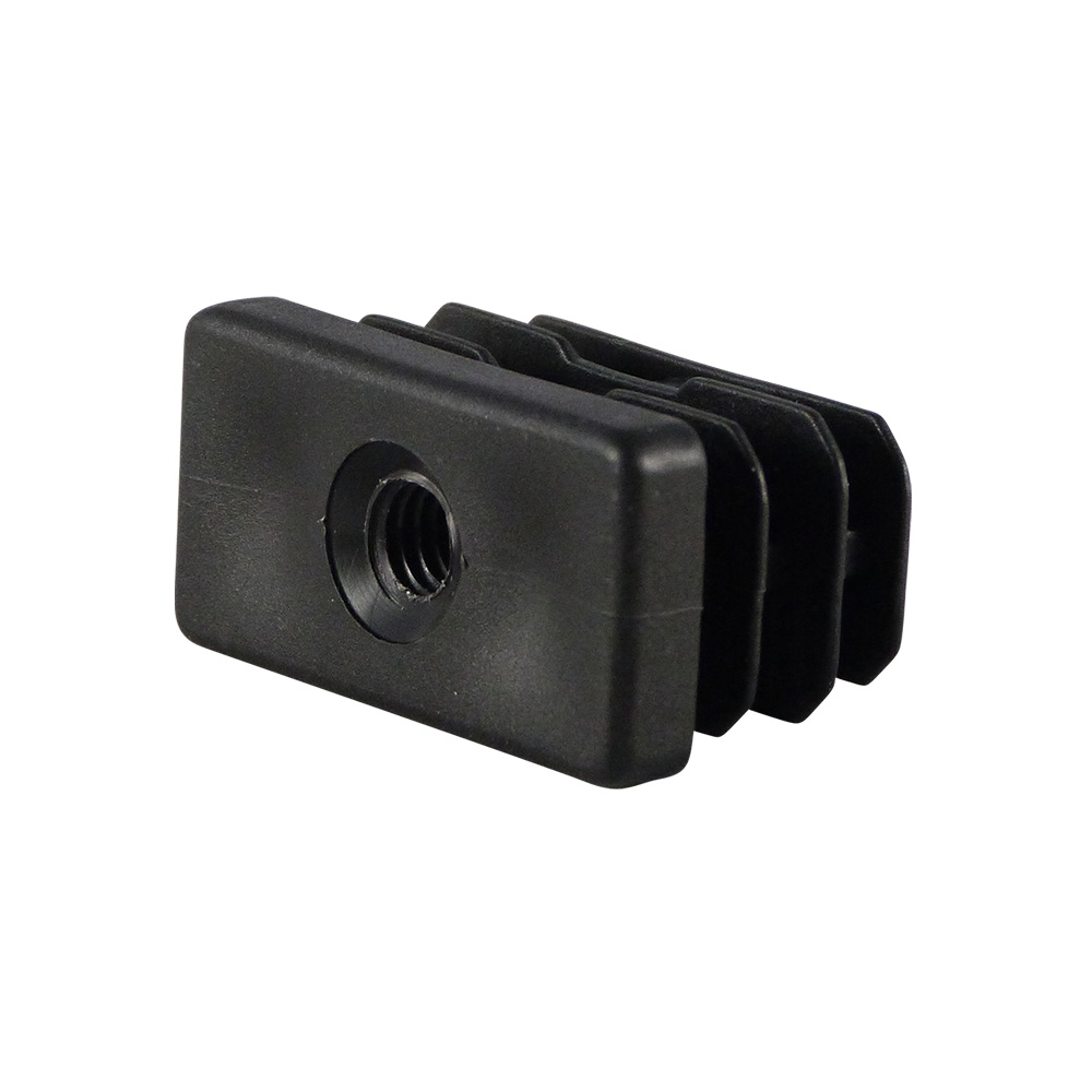 Tube inserts with plastic thread – rectangular tube - verpas