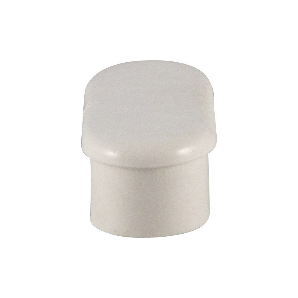 End cap inserts for flat oval tube without ribs - verpas