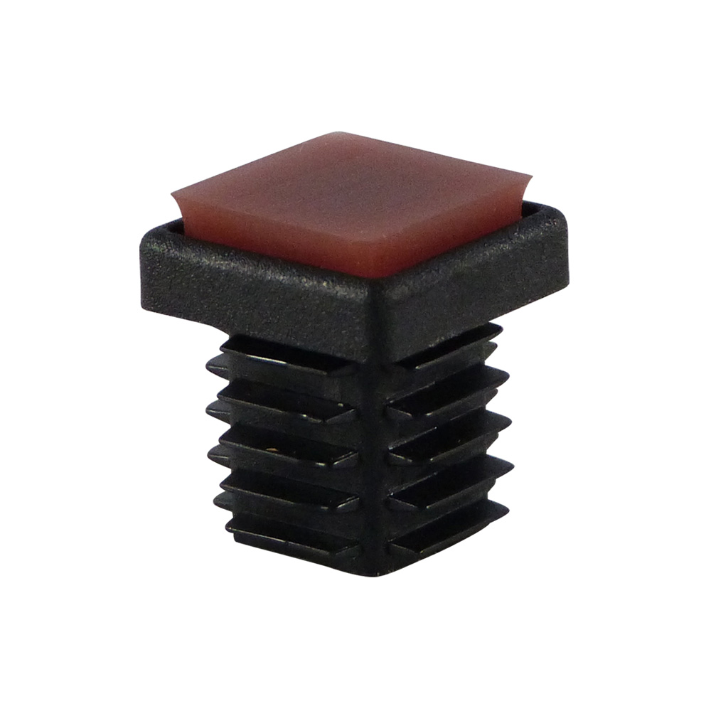 Square end cap inserts with TPE-U pad - verpas