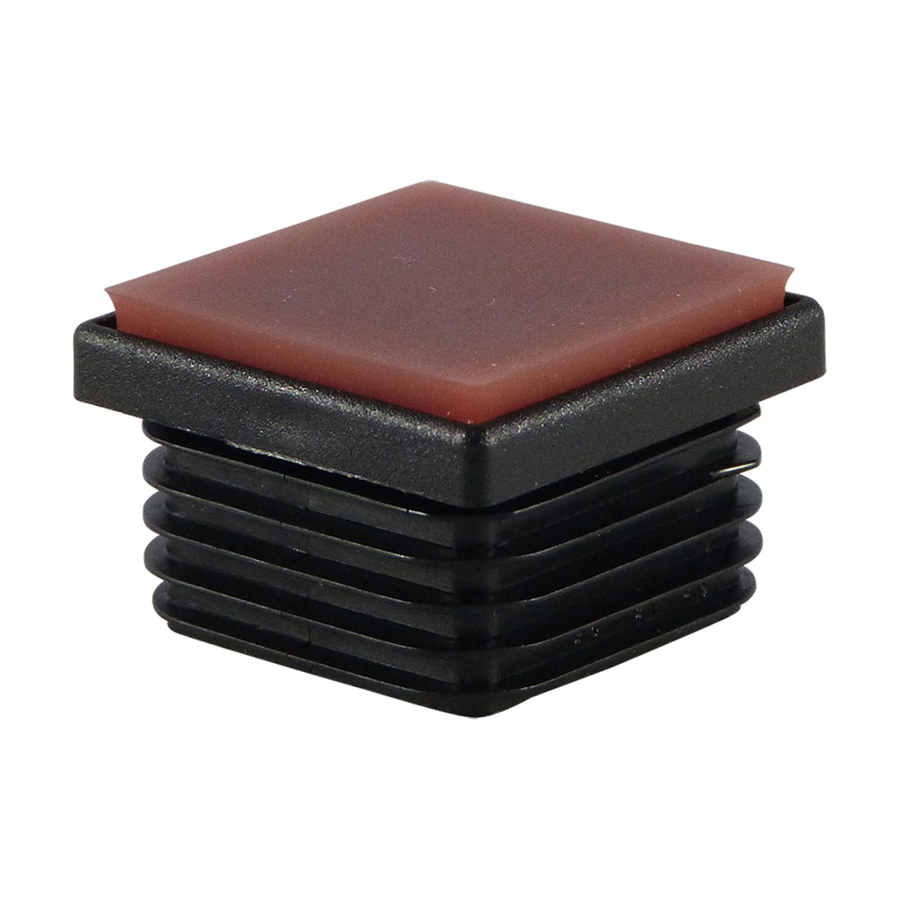 Square end cap inserts with TPE-U pad - verpas