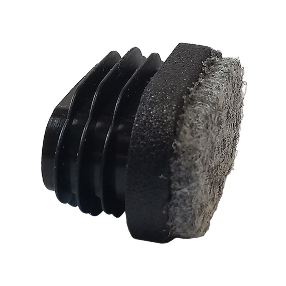 End cap inserts for flat oval tube - verpas