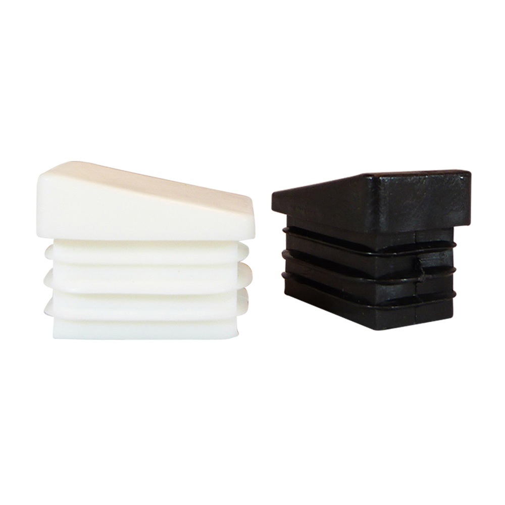 Rectangular end cap inserts - angled base - verpas