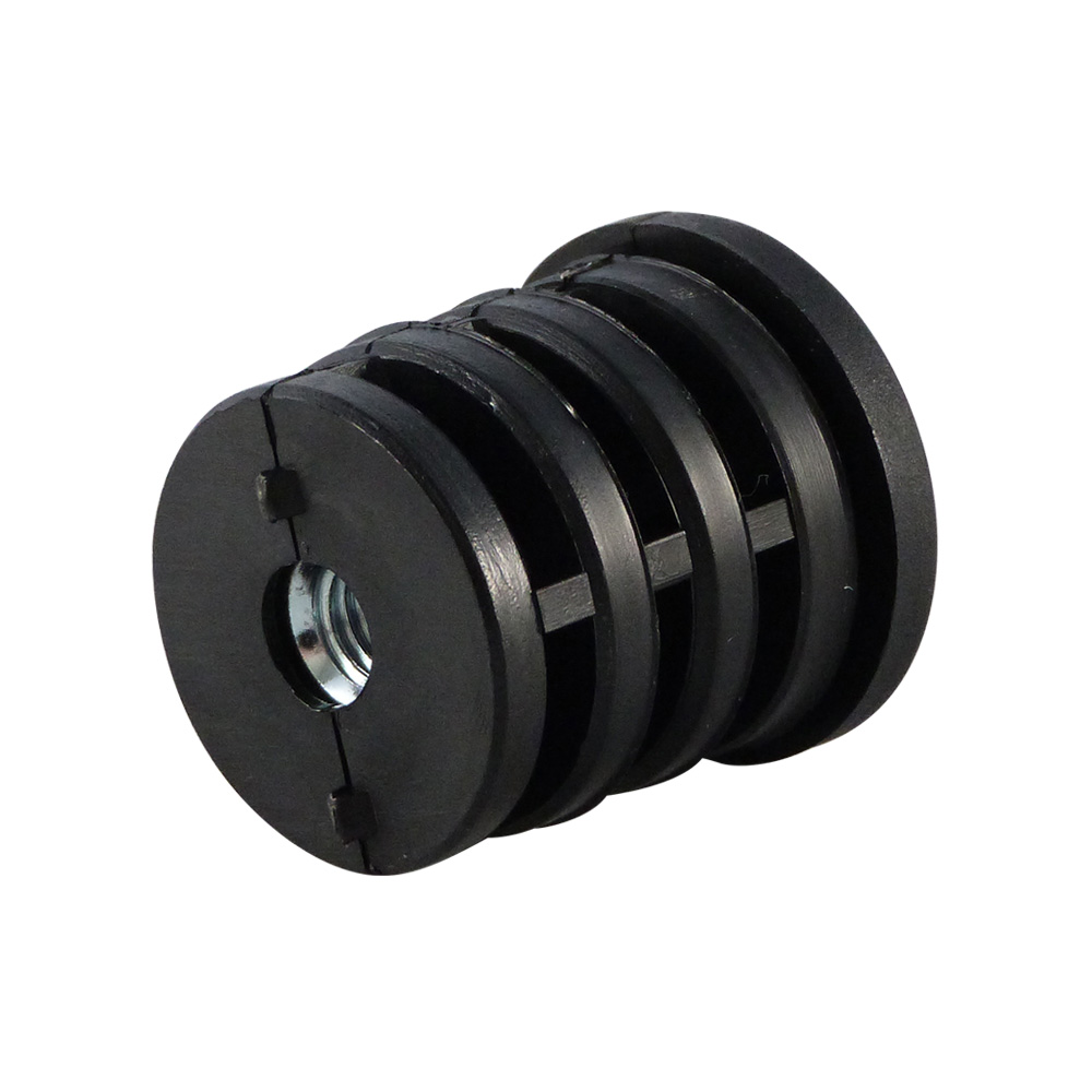 Expander connector with shoulder - round - verpas