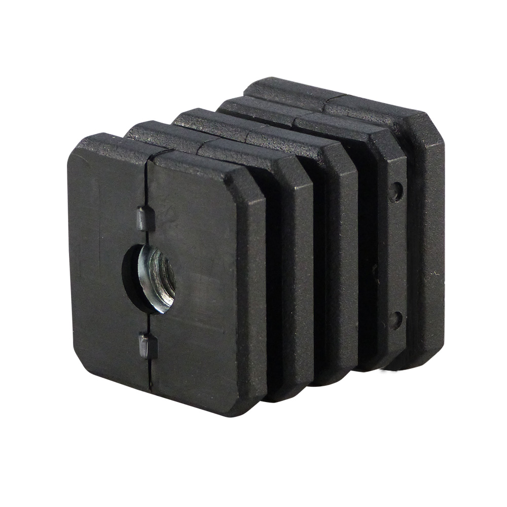 Expander connector with collar - square tube - verpas