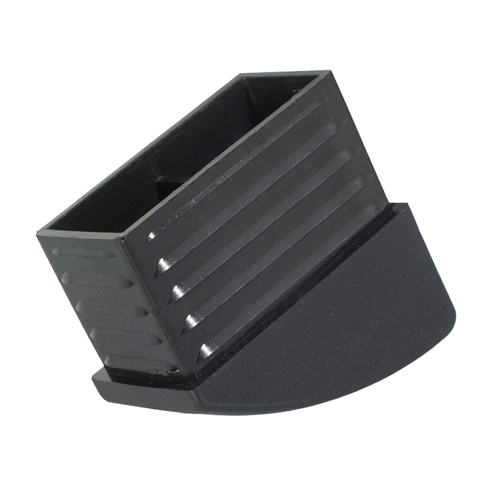 Rectangular end cap inserts with curved/domed base - verpas