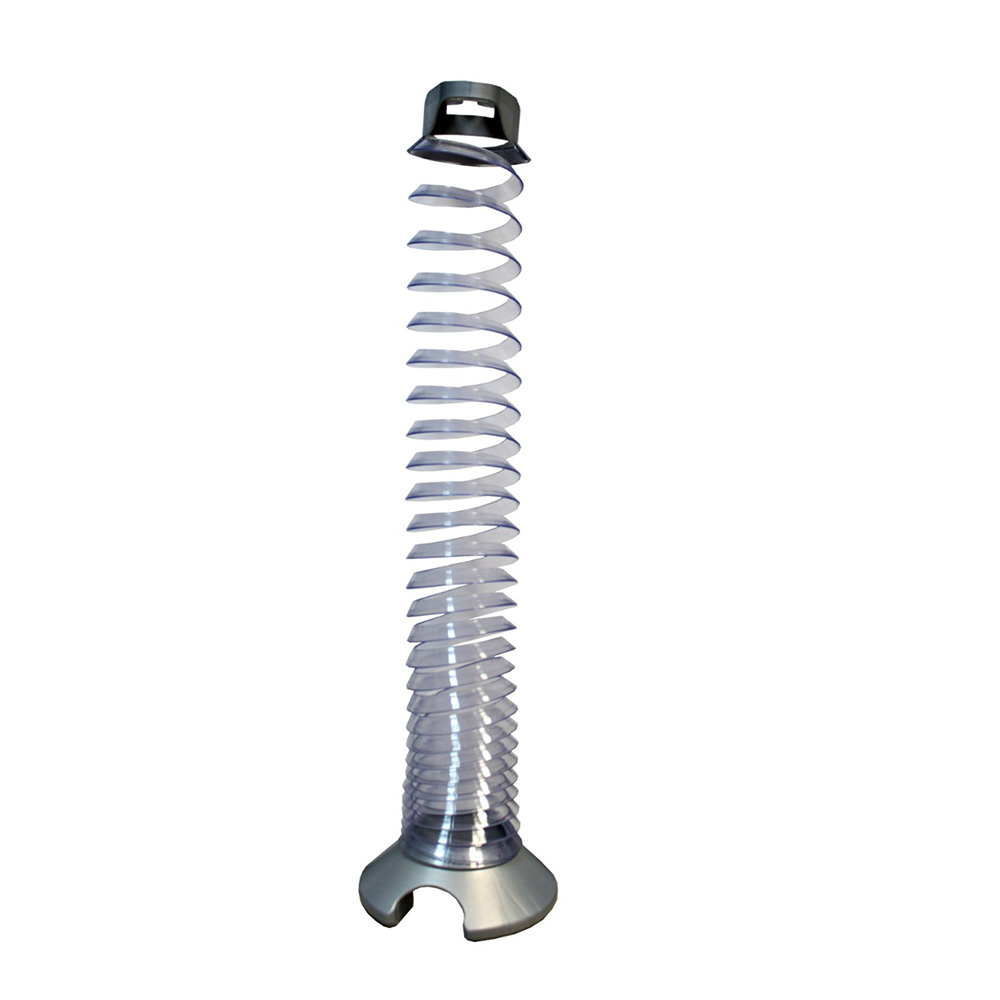 Vertical spiral cable snake with base and table clamp - verpas